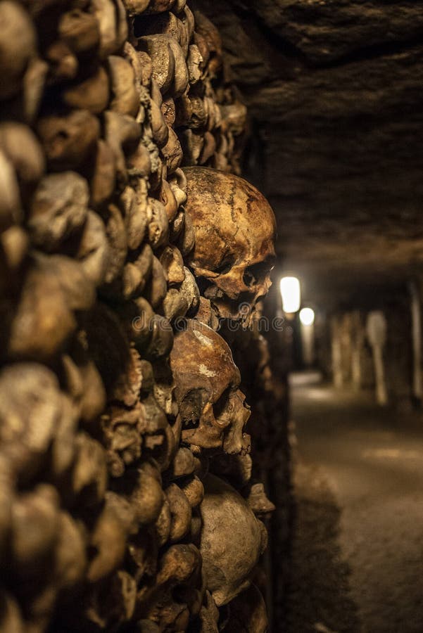 Inside Catacombes Paris Stock Photos - Free & Royalty-Free Stock Photos ...