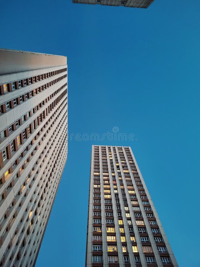 Paris China Town, View of the Building in Paris China Town, Modern ...