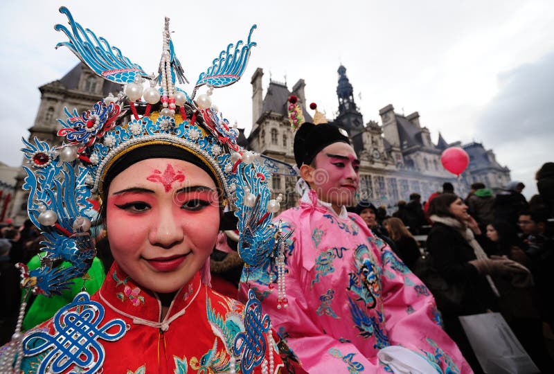 Paris - Chinese New Year 2012 Editorial Photo - Image of walk, asia ...