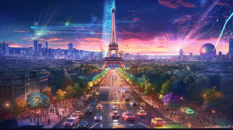 Future Paris Stock Illustrations – 1,514 Future Paris Stock ...