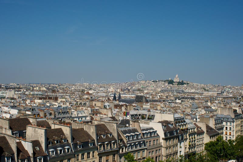 Paris city view stock photo. Image of cityscape, europe - 25670474
