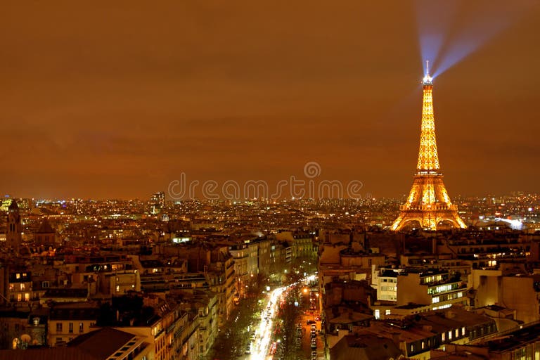 Paris City View editorial image. Image of union, france - 7758365