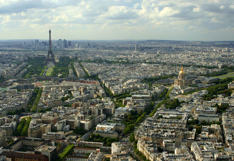 Paris cityscape stock image. Image of french, congested - 1146221