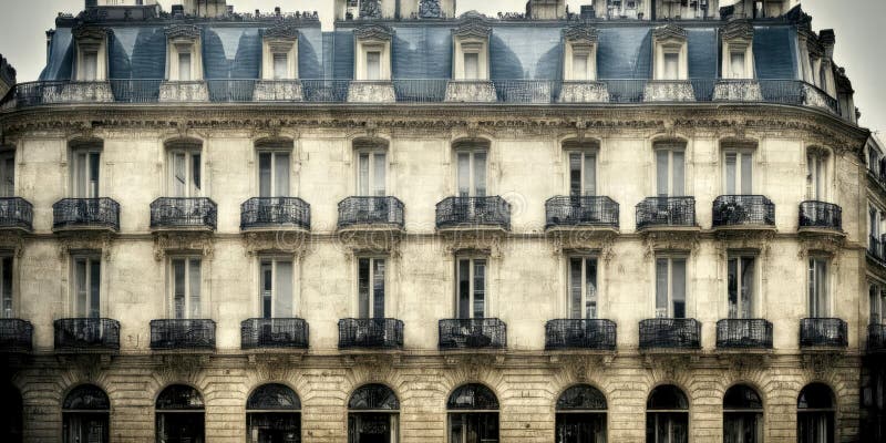 Paris - Classical Architecture Stock Image - Image of france ...