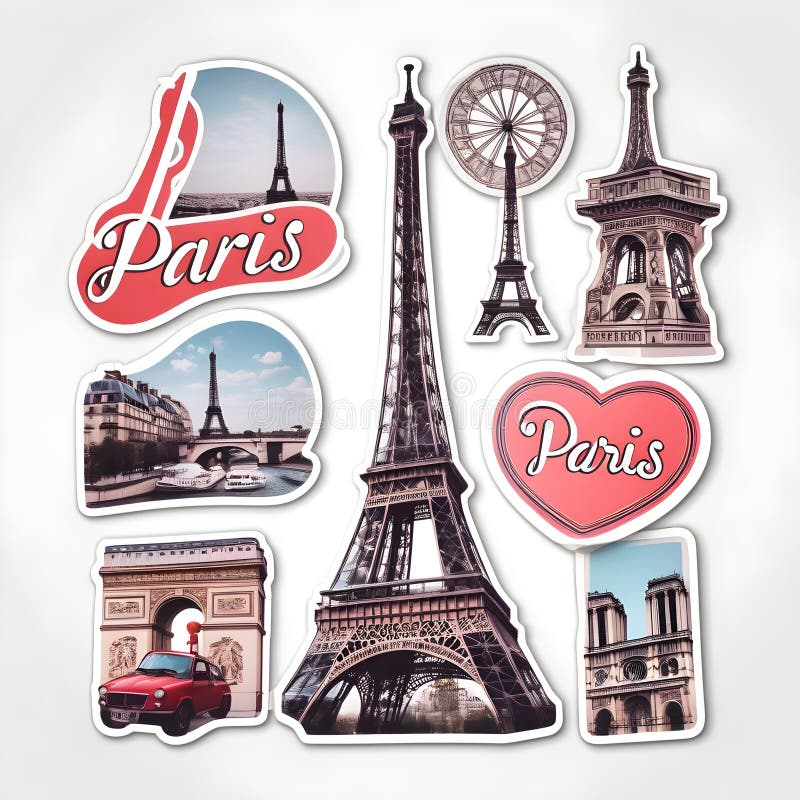 Paris stock illustration. Illustration of design, poster - 312341191