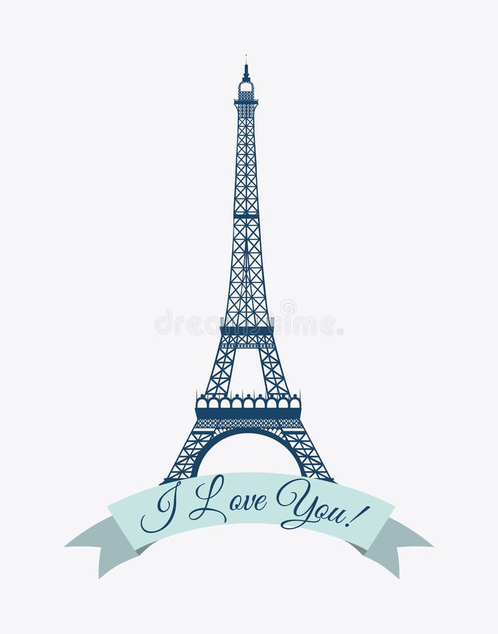 Paris design stock vector. Illustration of text, modern - 44860468