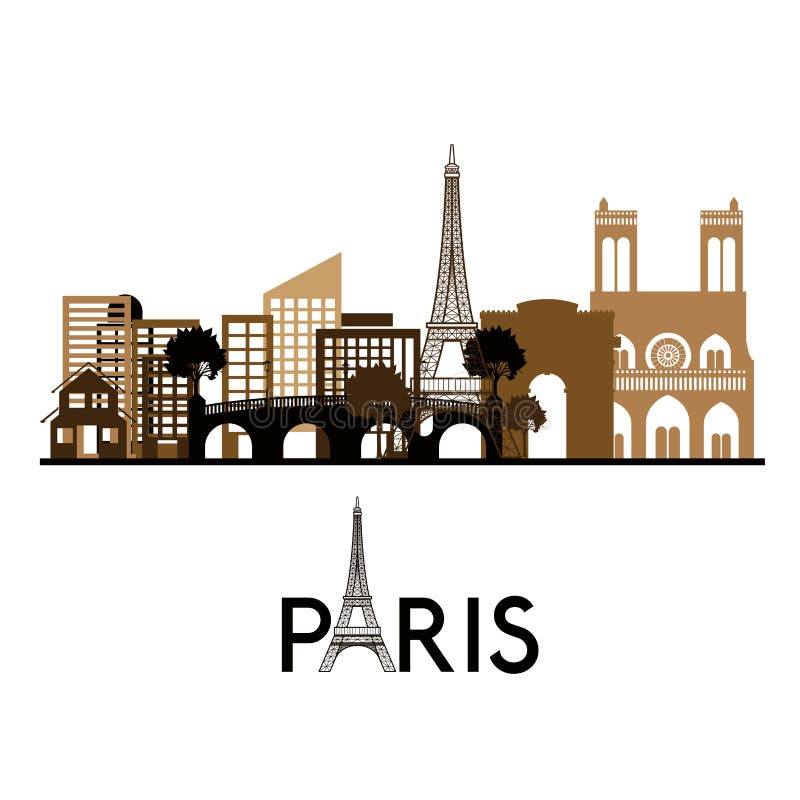 Paris design stock vector. Illustration of concept, mediterranean ...