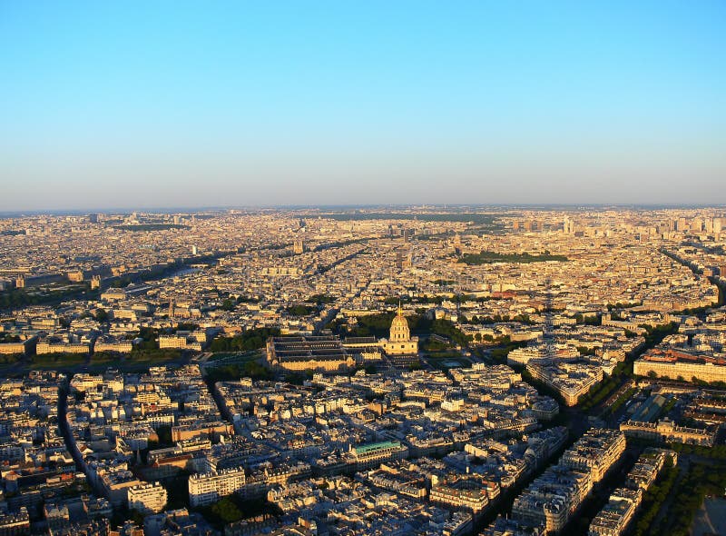 Paris From Eiffel Tower Picture. Image: 4367088