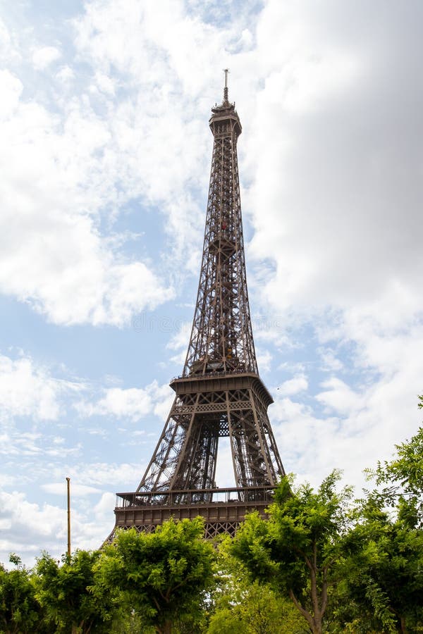Paris Eiffel Tower stock photo. Image of euro, monumental - 50504822