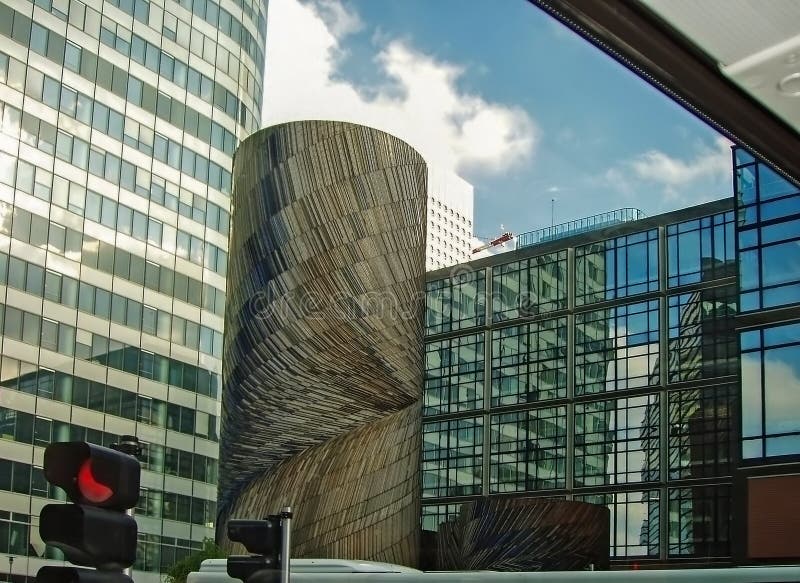 Architecture of La Defense in Paris, France Editorial Stock Image ...
