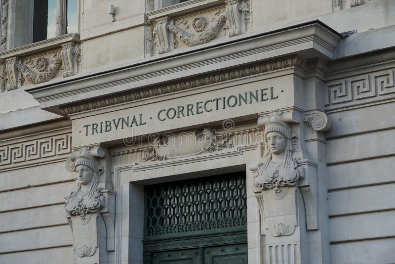 Tribunal Correctionnel In Paris Editorial Photo Image Of Tribunal