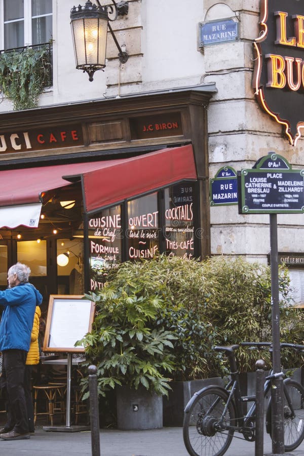 PARIS, FRANCE - May 18, 2024: Traditional Restaurant in Paris Editorial ...