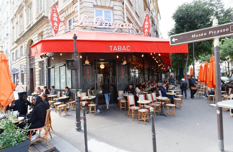 The Cafe Le Progres is a Cafe in the Montmartre, Paris, France ...
