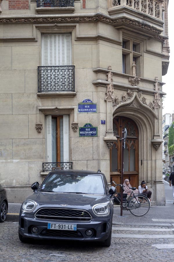 Paris, France - September 05, 2022: Mini Cooper in Paris Editorial ...
