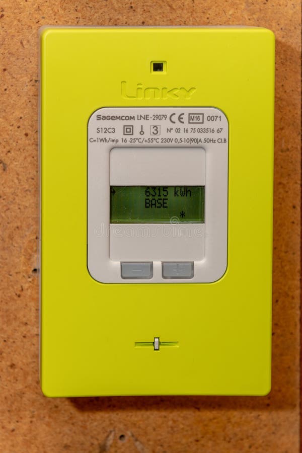 New Smart Electric Meter Linky from ERDF Electricity Network ... New Smart Electric Meter Linky from ERDF Electricity Network ...
