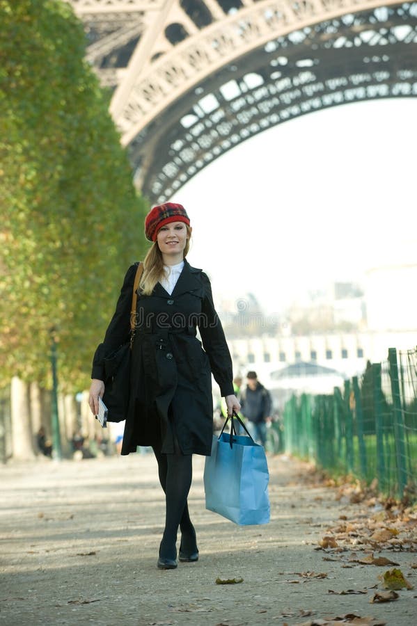 Paris Girl stock photo. Image of cute, france, city, paris - 11784852
