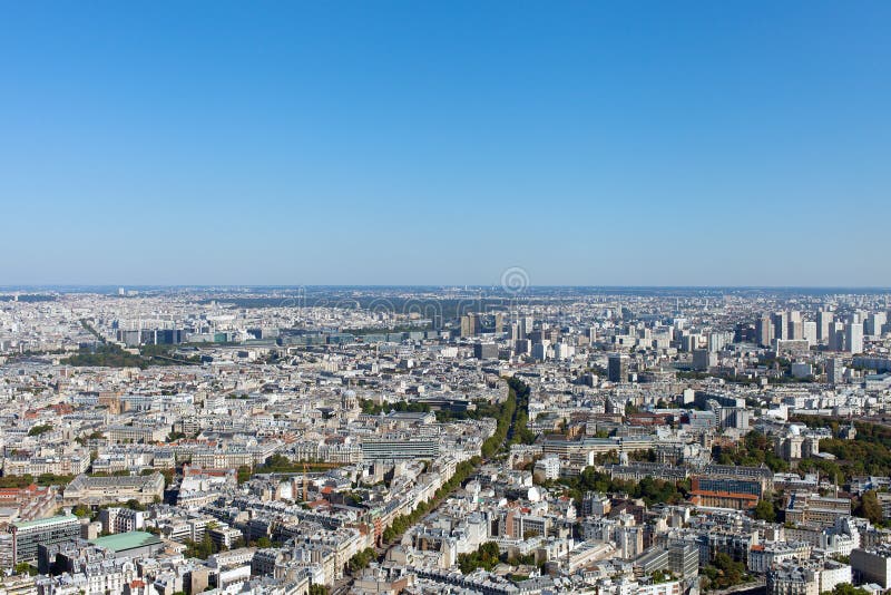 Paris in hot day. stock photo. Image of french, travel - 33657924