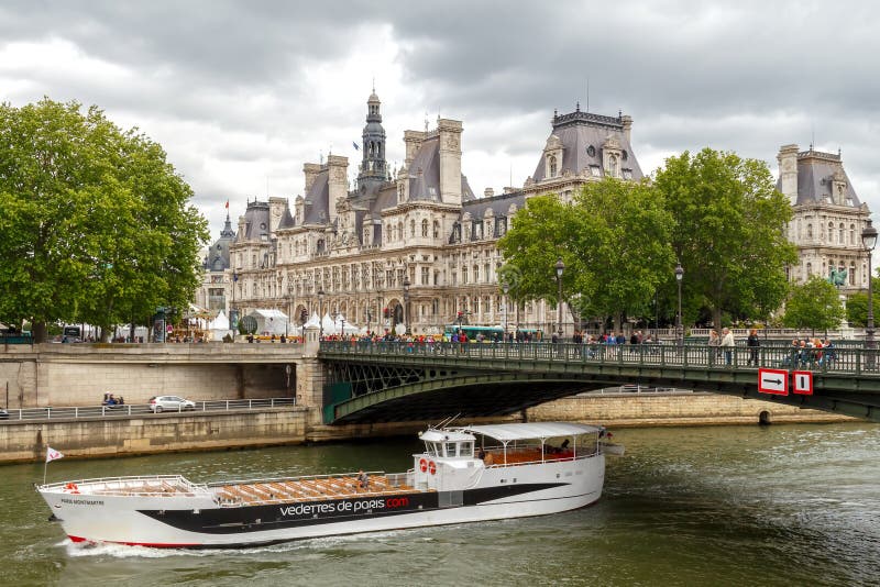 Rathaus, Paris redaktionelles bild. Bild von halle, europa - 61685365