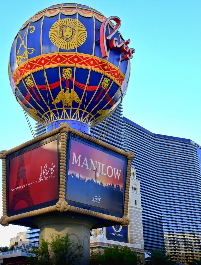 Paris Hotel Hot Air Balloon Editorial Stock Photo - Image of indoor ...