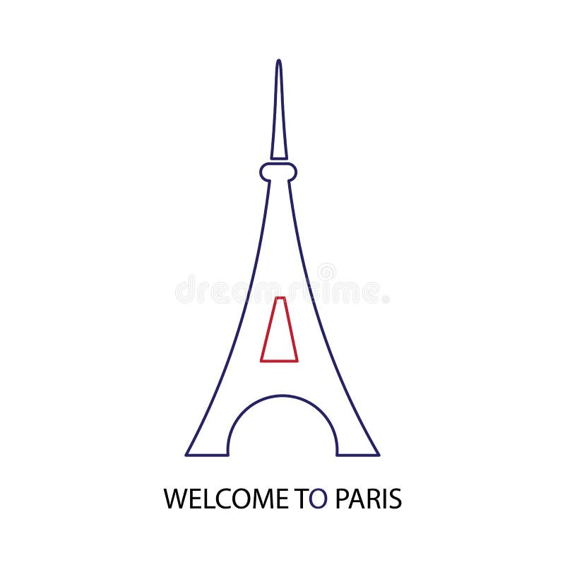 Paris logo vector stock vector. Illustration of vector - 173775356