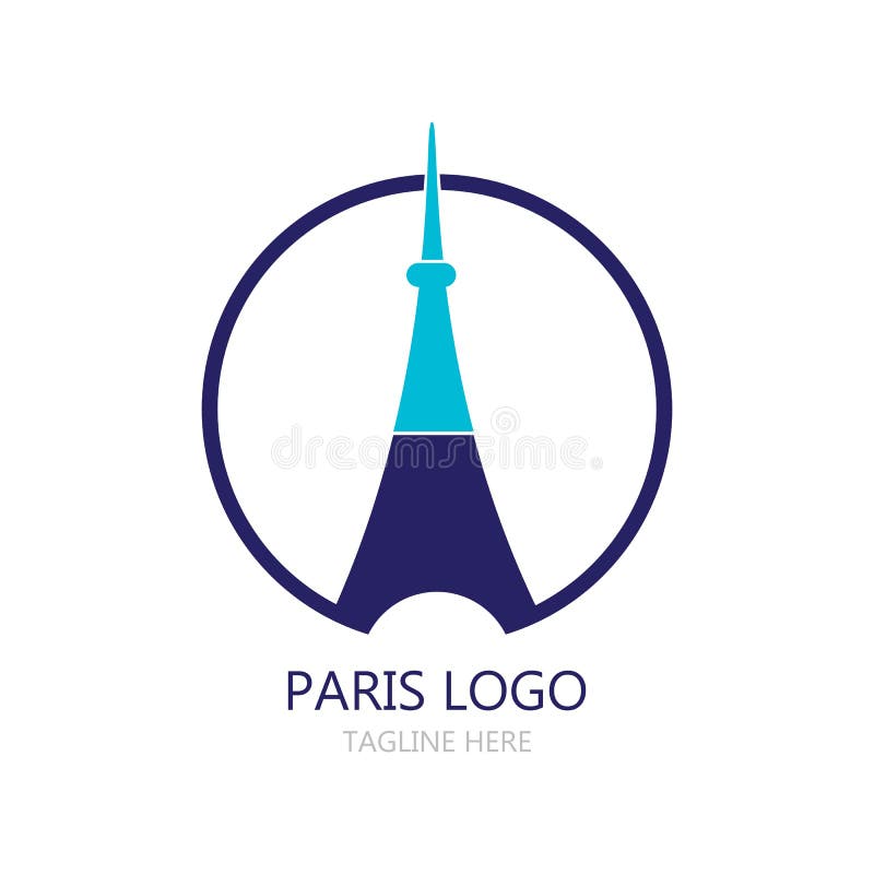 Paris logo vector stock vector. Illustration of vector - 173775356