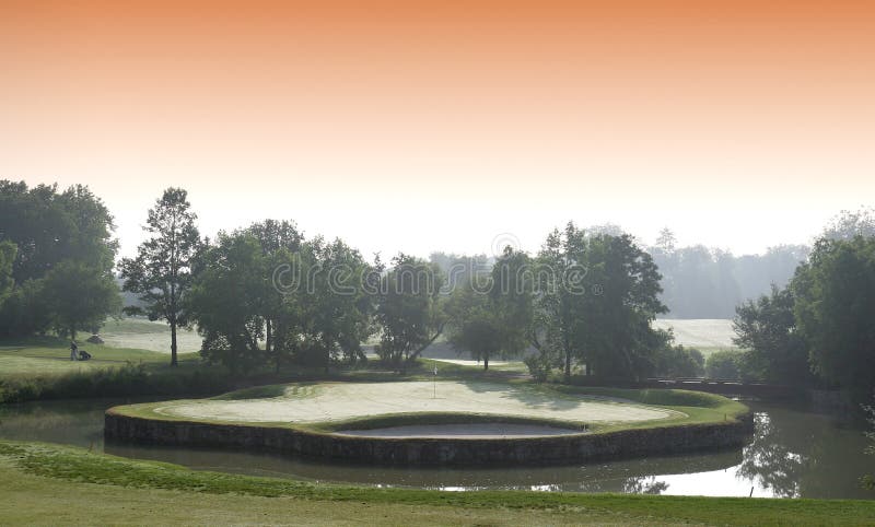 Paris International Golf Club, Stock Image - Image of golfer, driver ...