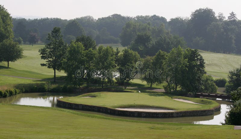 Paris International Golf Club, Stock Image - Image of sports ...