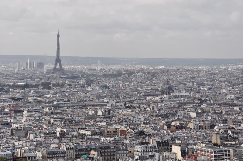 Paris landmark panorama stock photo. Image of paris, horizontal - 21109694