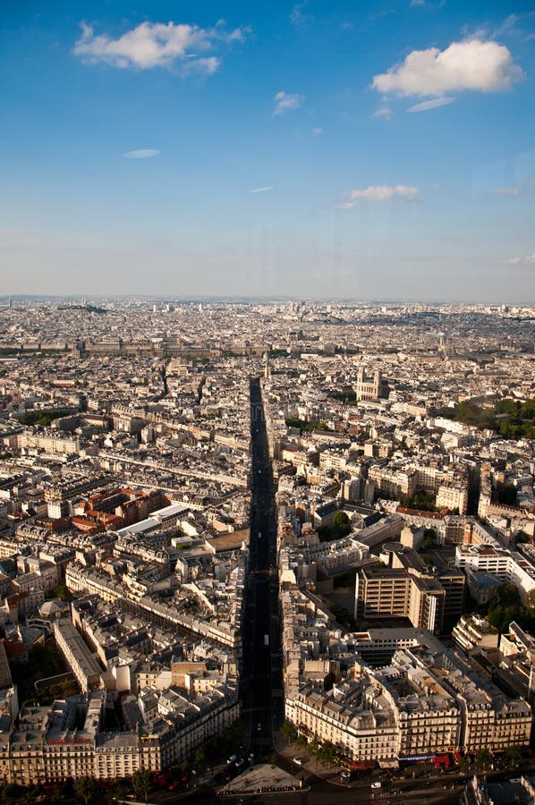 Paris landscape stock image. Image of europe, capital - 36334287