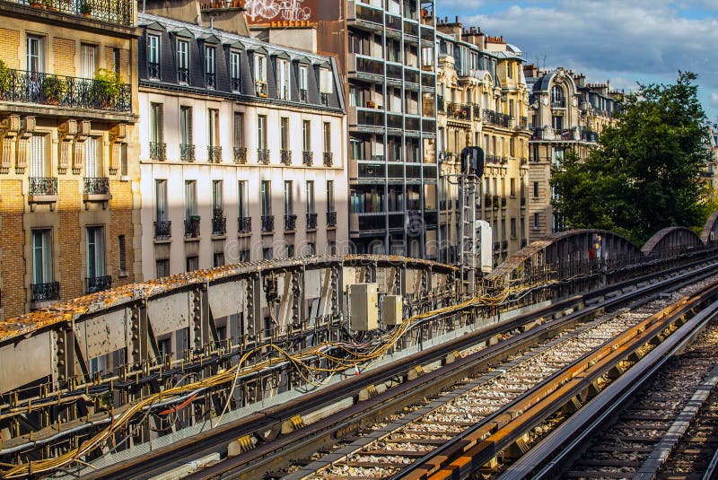 Paris Metropolitan Open Area Close-up Stock Photo - Image of modern ...