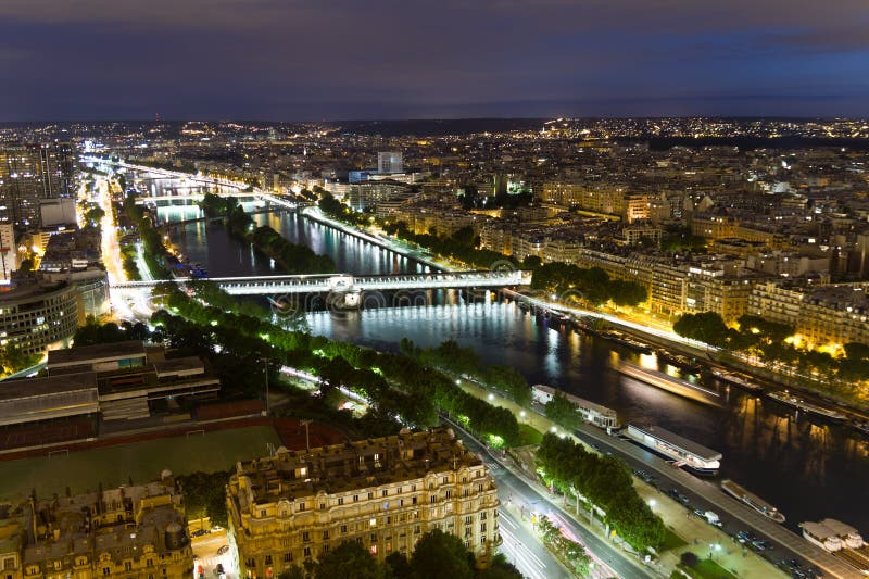 Paris at night stock photo. Image of building, sight - 50779970