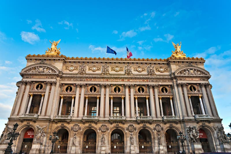 Paris: Oper Garnier redaktionelles stockfotografie. Bild von stadt ...