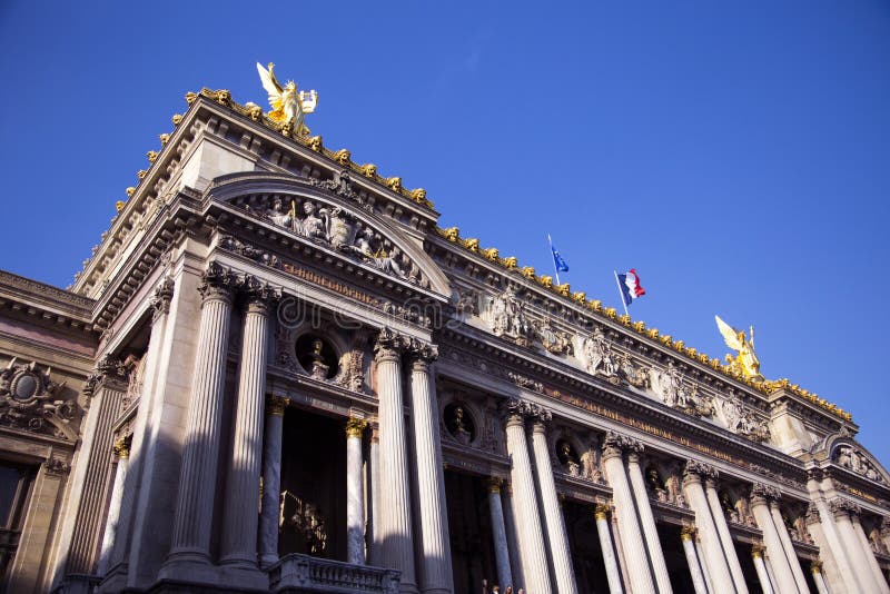 Paris Opera stock photo. Image of vacation, traditional - 80851800