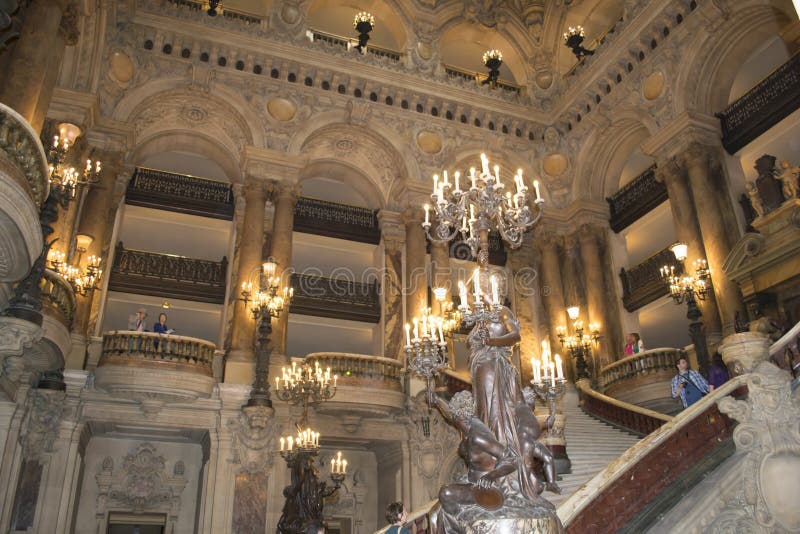Paris Opera house editorial photo. Image of view, style - 64678811