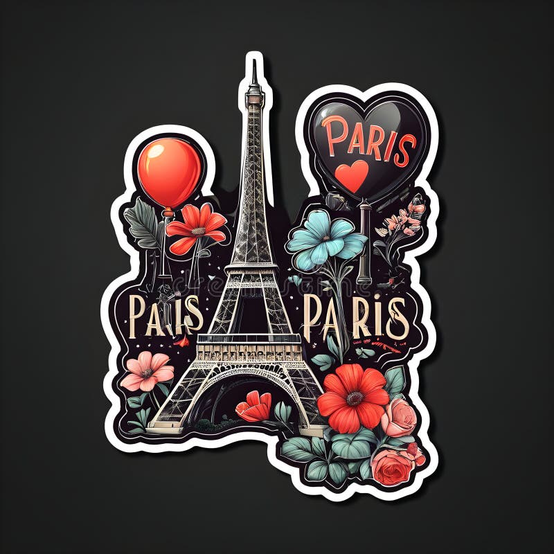 Paris stock illustration. Illustration of time, tips - 312341160