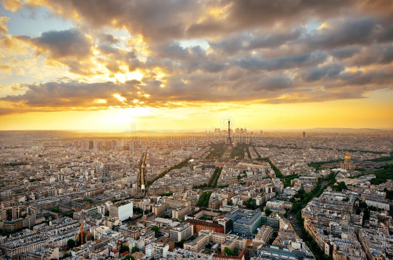 Paris rooftop stock photo. Image of urban, defense, icon - 67184754