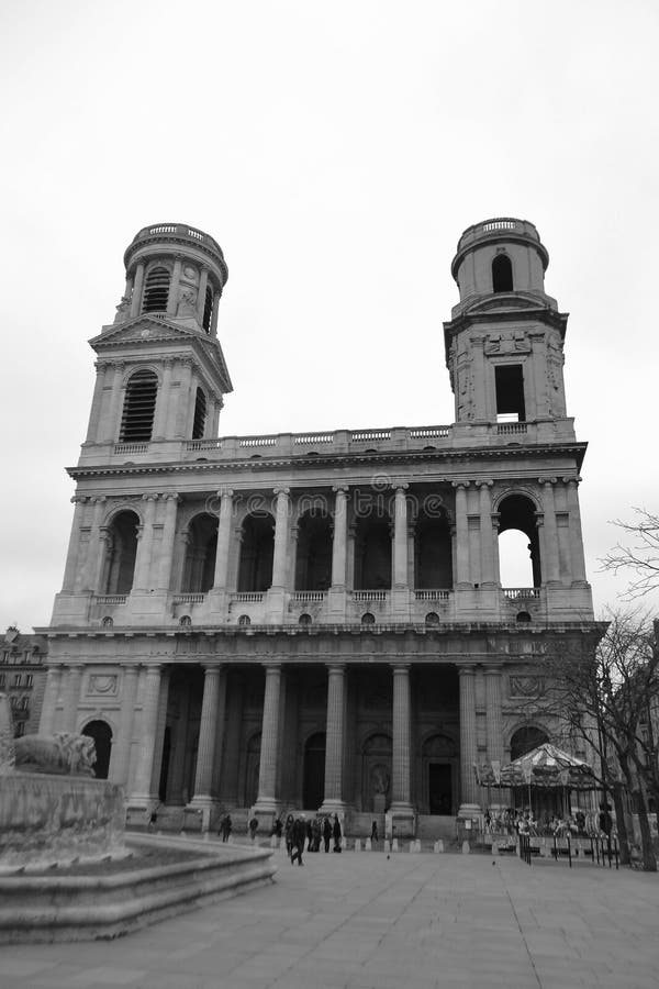 Paris - Saint Sulpice stock photo. Image of paris, europe - 28774444