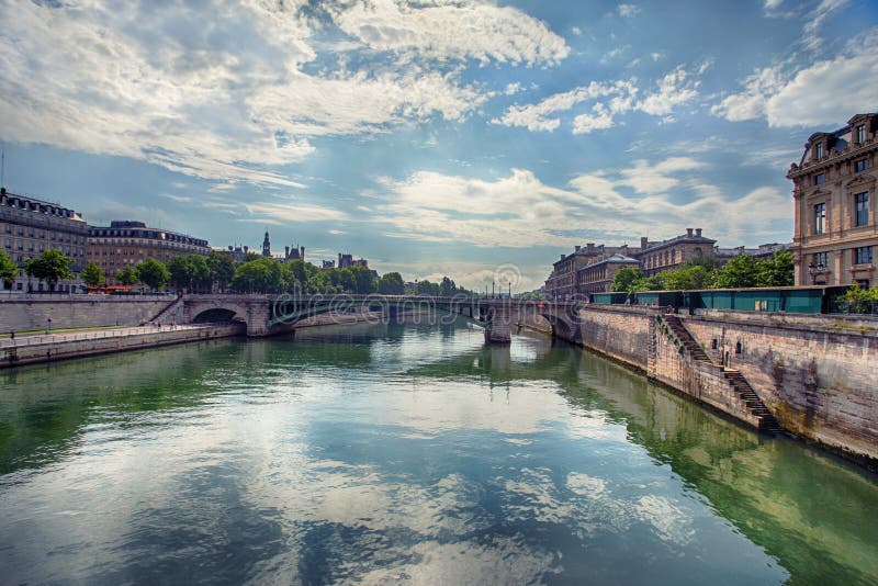 Paris stock photo. Image of color, architecture, area - 57916636