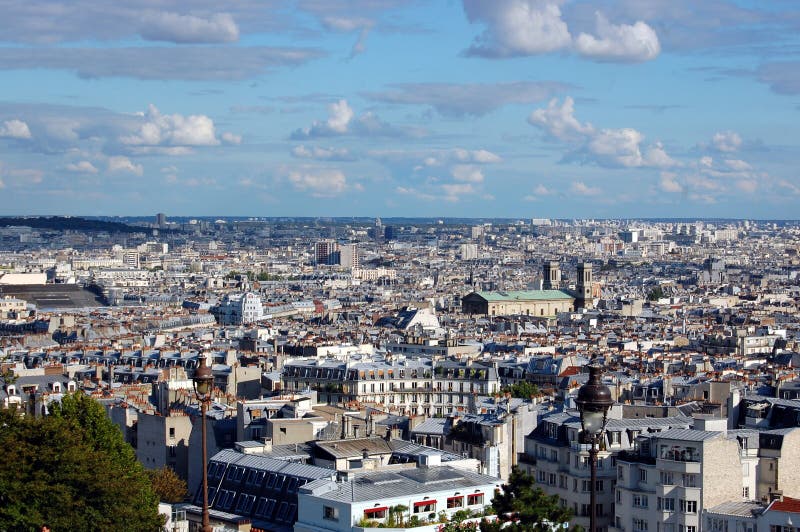 Paris skyline stock image. Image of cloud, france, skyline - 11304283