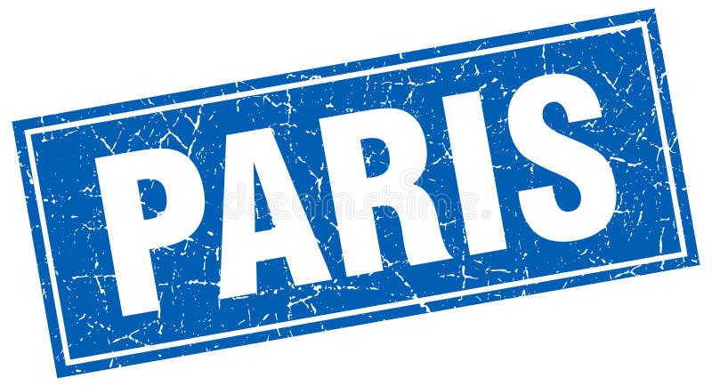 Paris stamp stock vector. Illustration of sign, textured - 125009974