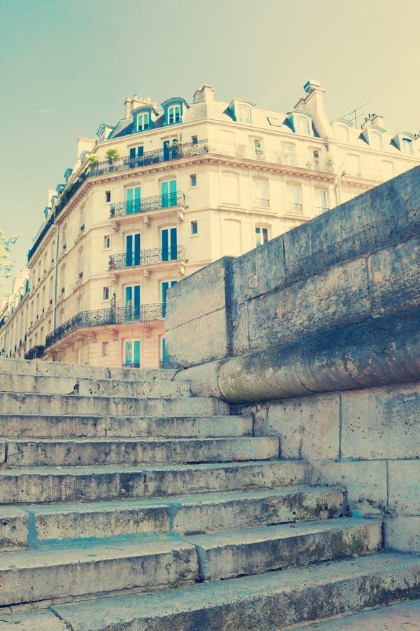 Paris street stock image. Image of beautiful, street - 74569071