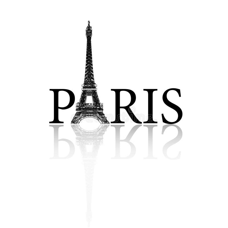 Paris text vektor illustrationer. Illustration av fransman - 41890363