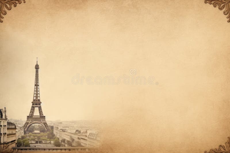 Paris Themed Background Large Copy Space - Stock Picture Backdrop Stock ...
