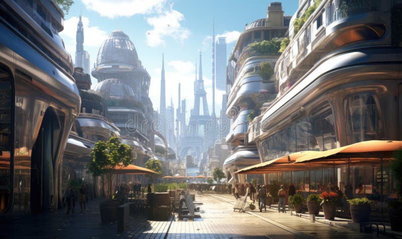 Paris Transformed into a Metropolis of Futuristic Skyscrapers and High ...