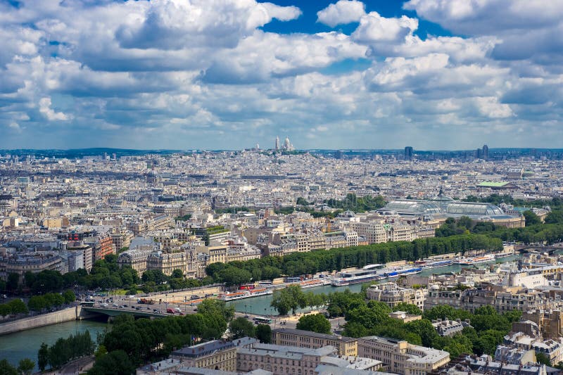 Paris view stock image. Image of monument, sunny, daytime - 10431103