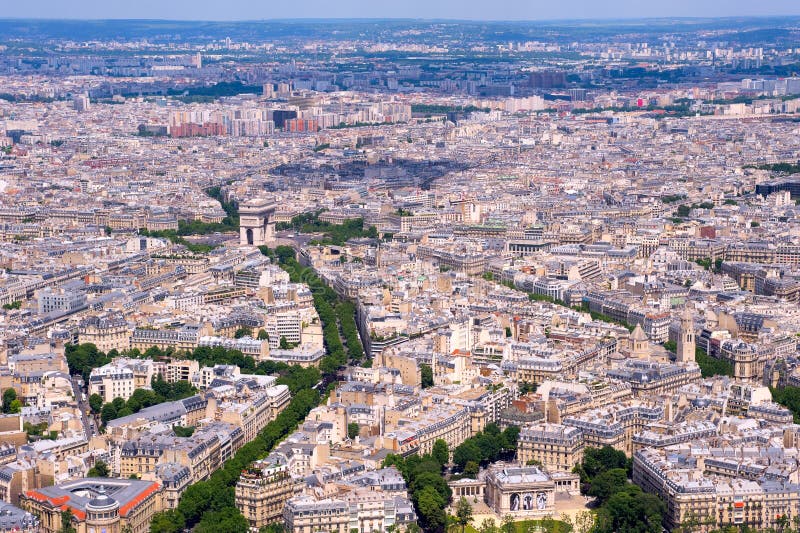 Paris view stock image. Image of color, horizontal, building - 10431223