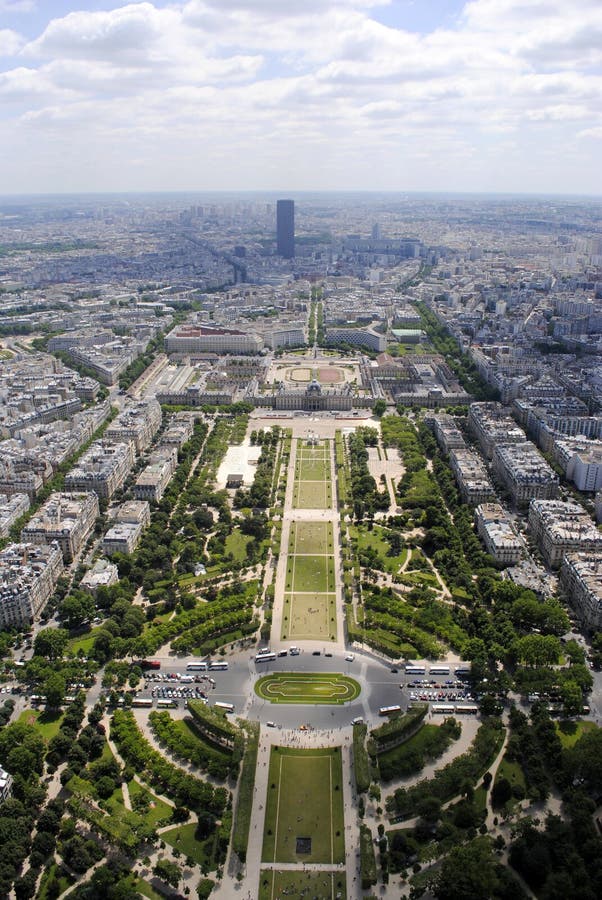Paris View, France stock image. Image of park, cityscape - 36463109