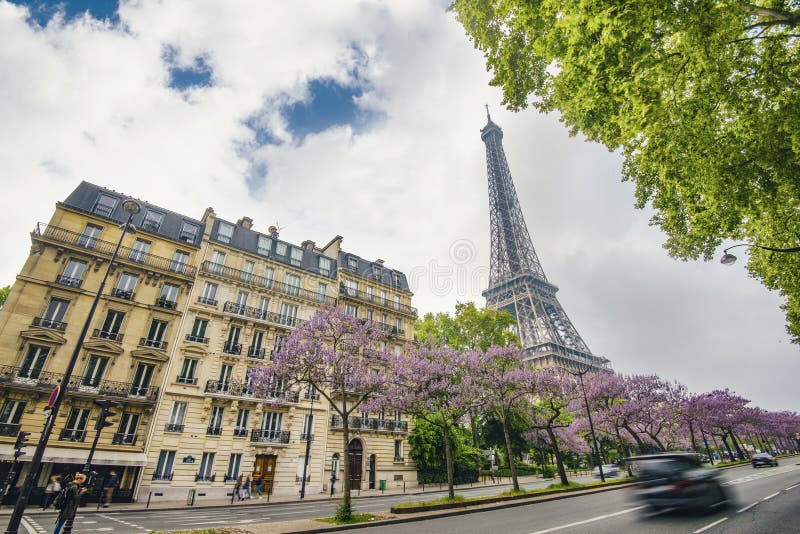 Paris view editorial stock image. Image of eiffel, landmark - 94734964