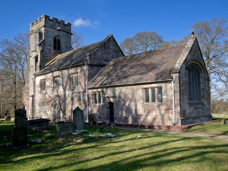 Parish church stock photo. Image of anglican, gravestones - 23720566