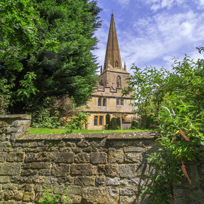 Parish church stock image. Image of gloucestershire, churchyard - 26872399